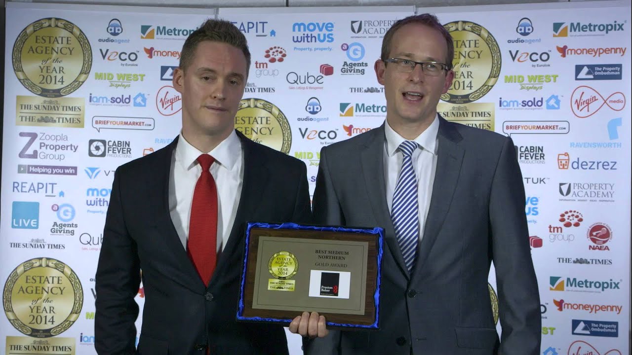 Estate Agency of the Year 2014 - Preston Baker - Best Medium Northern ...