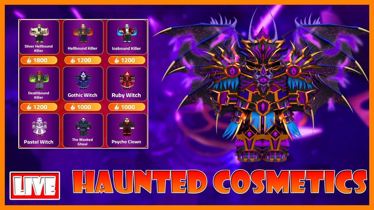 New Halloween Themed // Haunted Hoard Cosmetic & Abyssal Void Grind ...