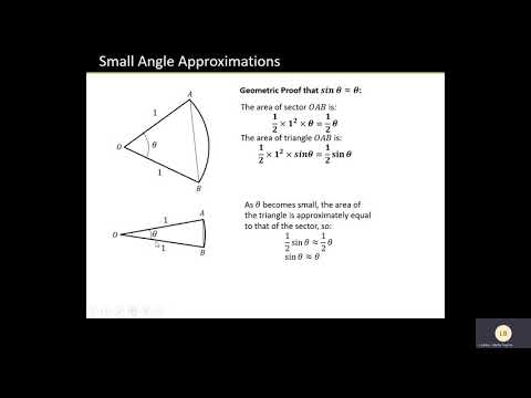 Pure Year 2 Chapter 5 Radians Section 5 Small Angle Approximations ...