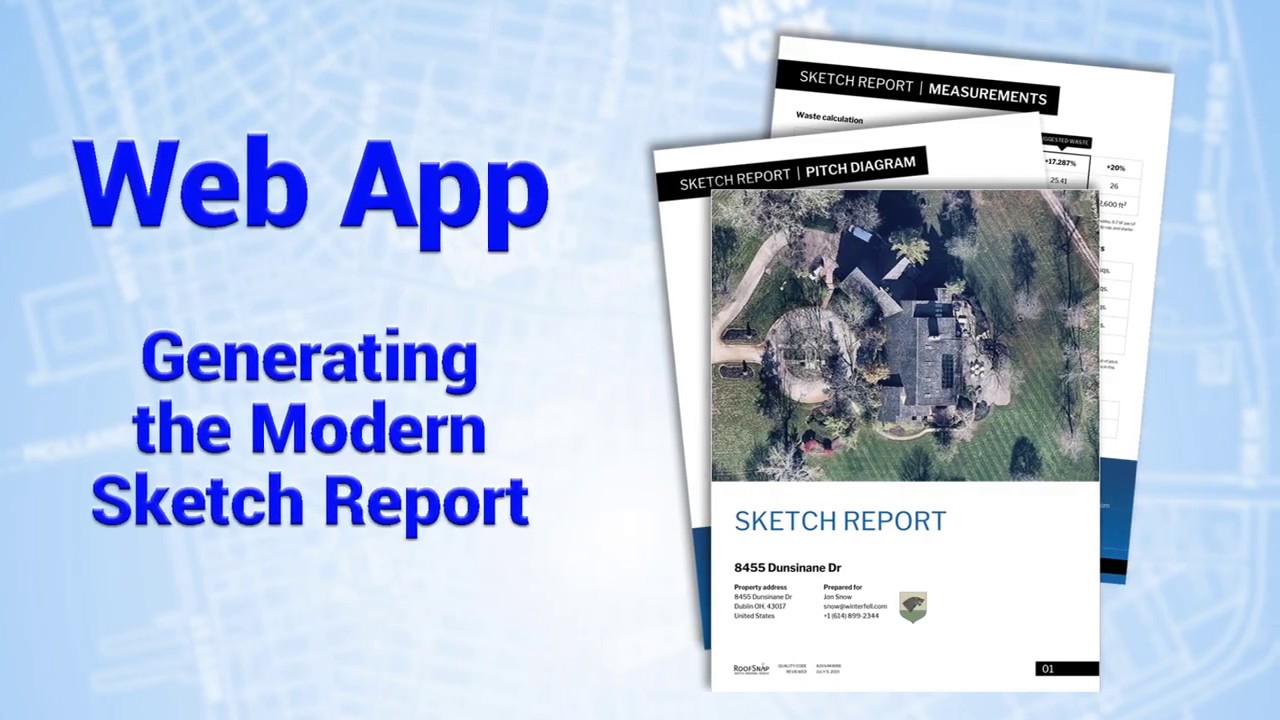 Web App - Generating the Modern Sketch Report - YouTube