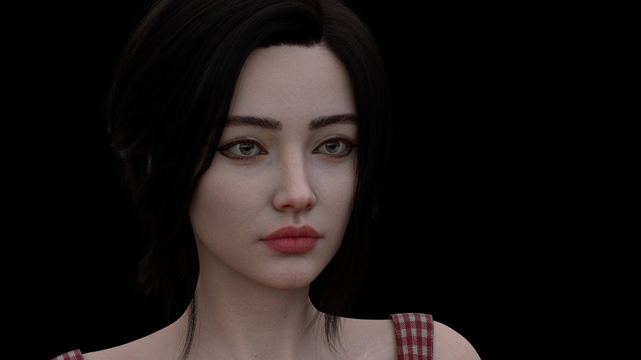 Houdini Female muscle dynamics Quick demo - YouTube