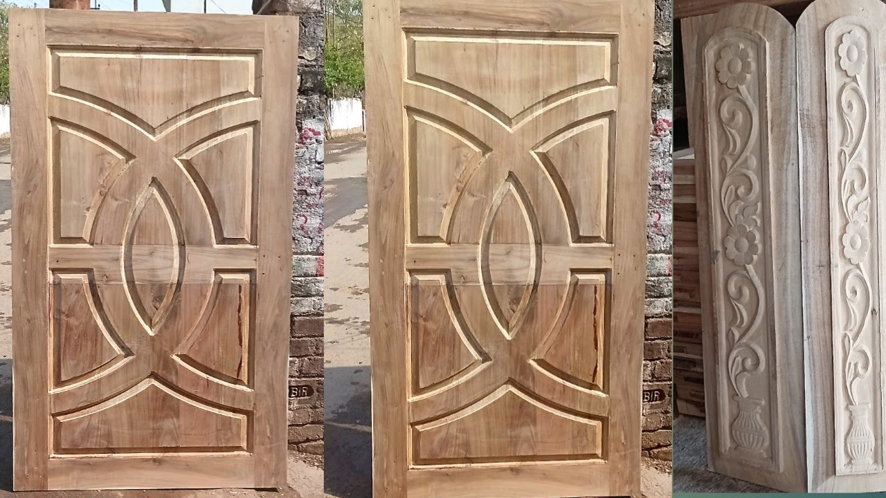 Hard Wood Wooden Door Making Tutorial I How To make Door ...