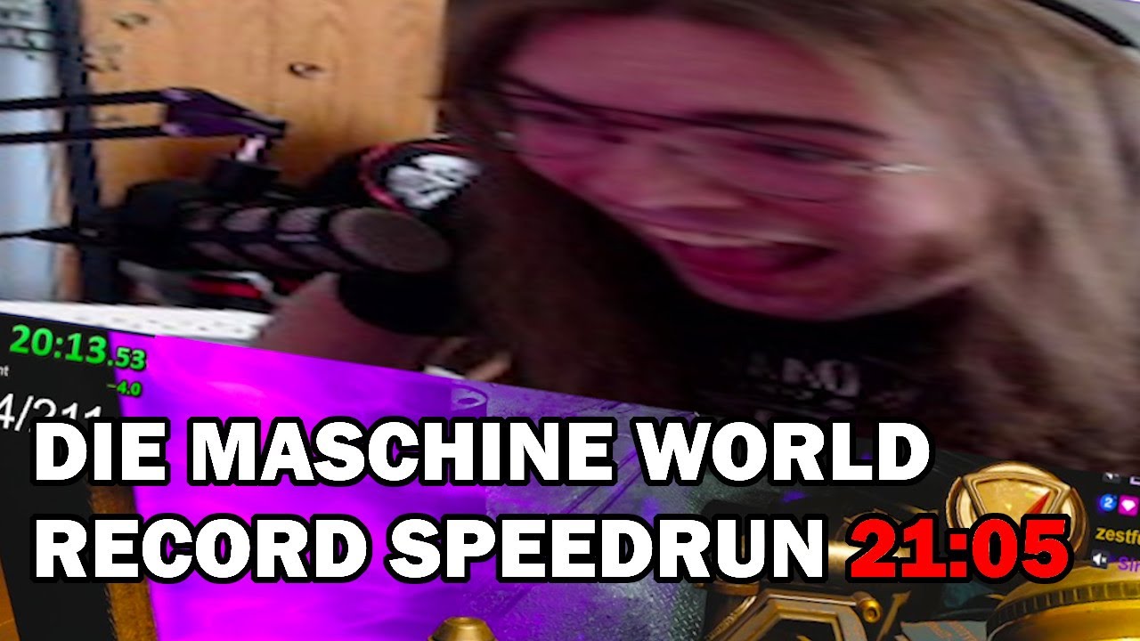 [FWR] NEW DIE MASCHINE WORLD RECORD 21:05 - YouTube