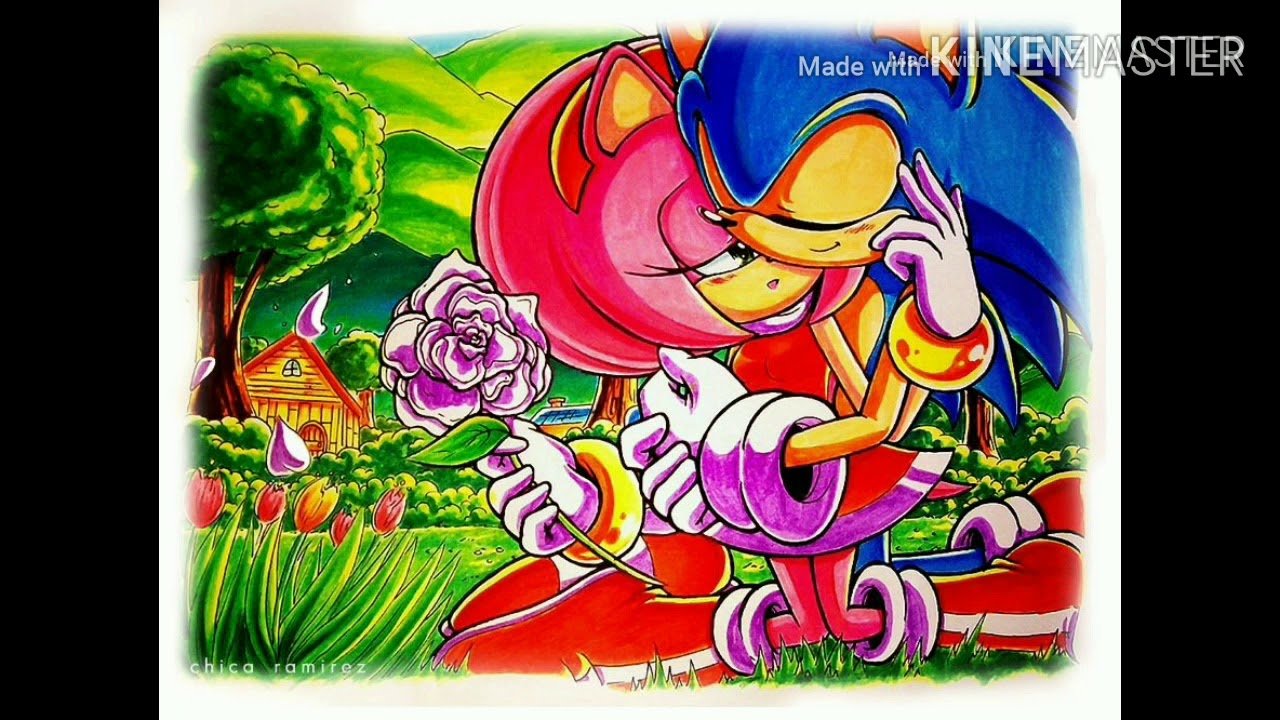 When Tom meets Amy for the first time | Movie sonamy comic - YouTube