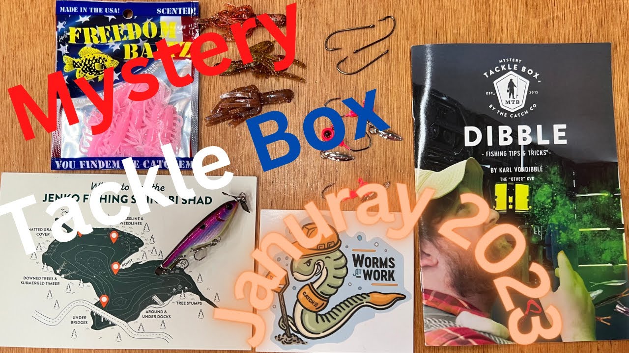 Mystery Tackle Box Unboxing!! FUN Fishing Gear!!! - YouTube
