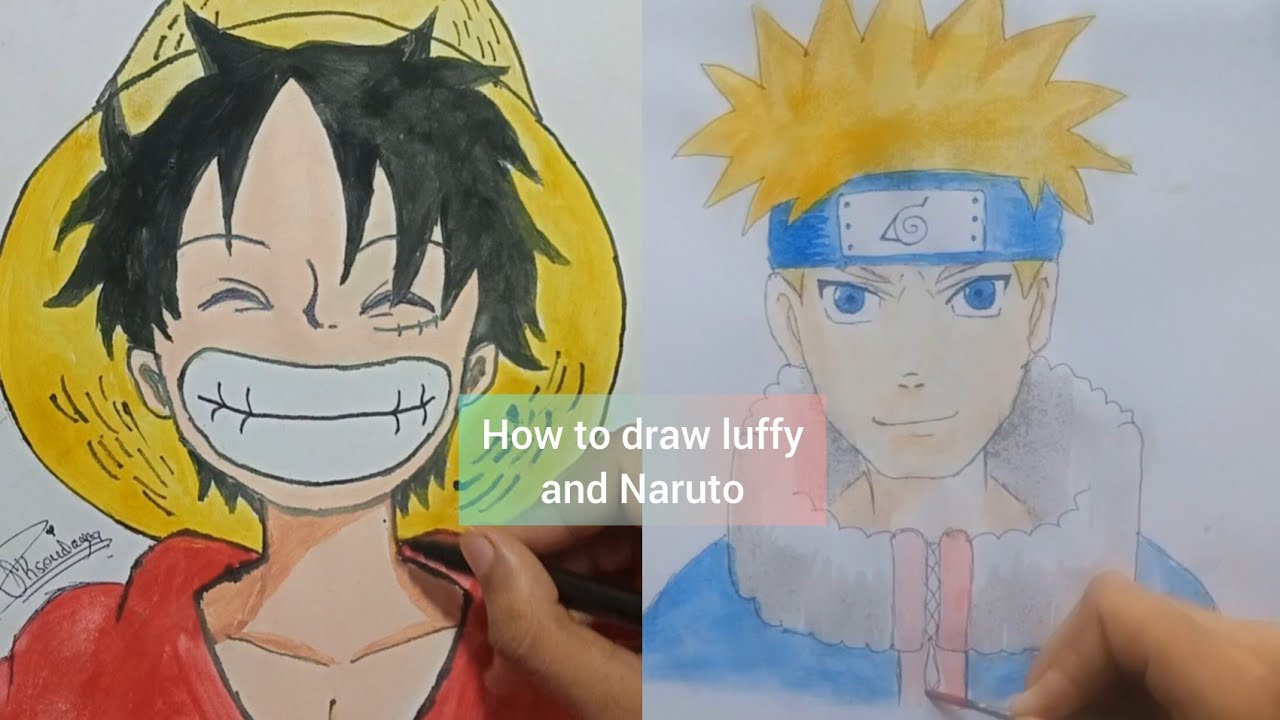 how to draw famous anime characters#subscribe - YouTube