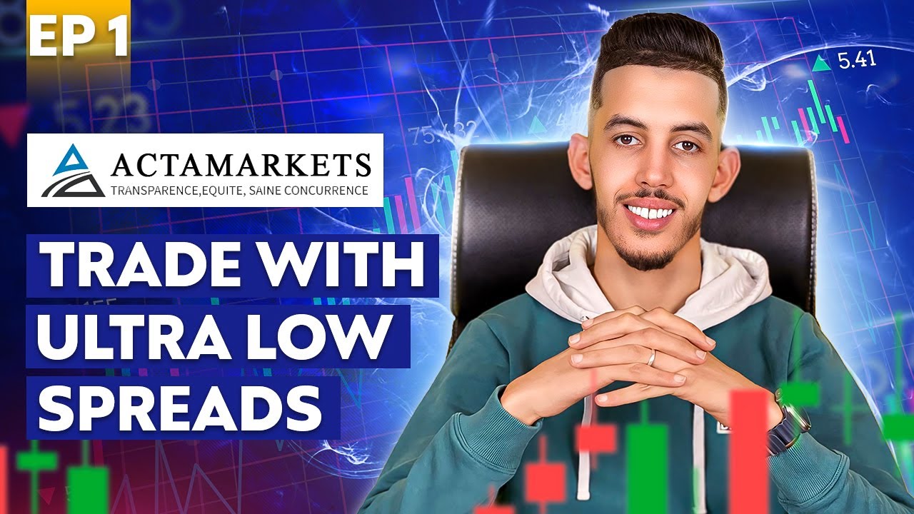 ACTAMARKETS I TRADE WITH ULTRA LOW SPREADS I EP1 - YouTube