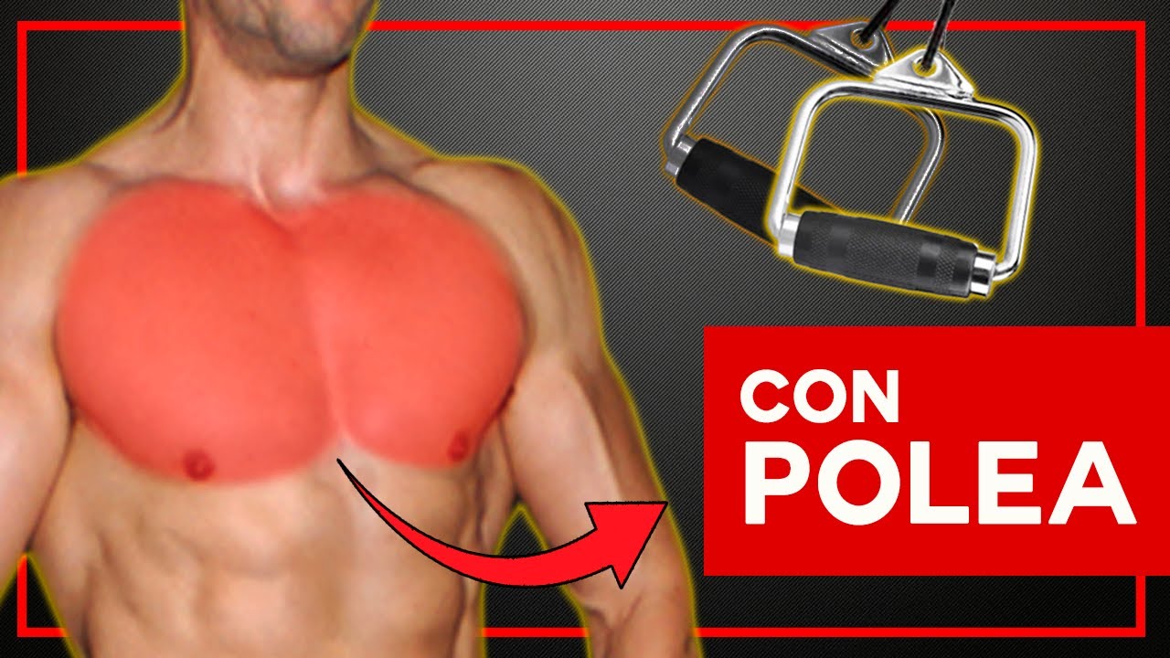 ¿CÓMO USAR la DOBLE POLEA? Para... PECHO - YouTube