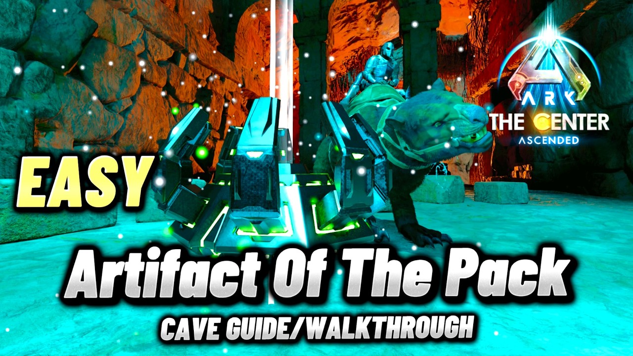 Ark: Survival Ascended The Center Artifact Of The Pack, Cave Guide ...