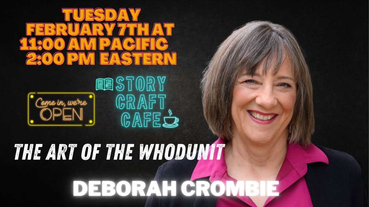 The Art Of The Whodunit With Deborah Crombie - YouTube