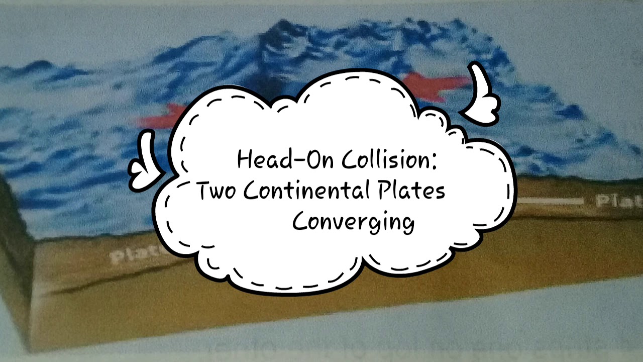 Two Continental Plates Converging Science 10 Activity - YouTube