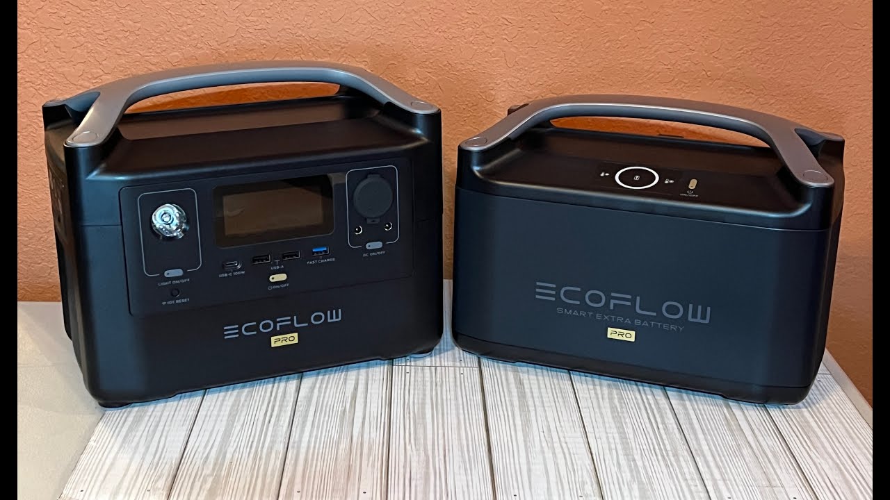 EcoFlow Power Station Unboxing and Test - YouTube