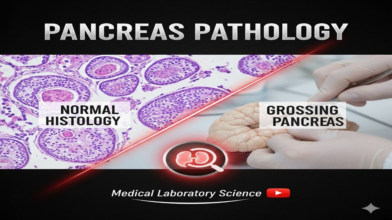 NORMAL HISTOLOGY AND GROSSING OF PANCREAS #pathology - YouTube