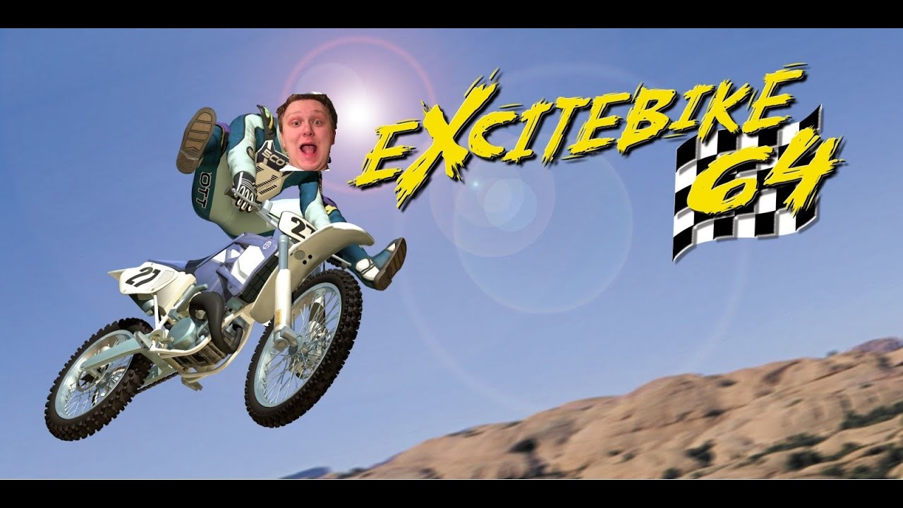 Chris spiller Excitebike 64 2 Norsk gaming - YouTube