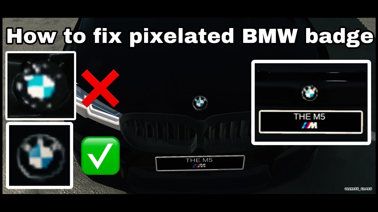 Bmw badge/logo guide cpm car parking multiplayer - YouTube