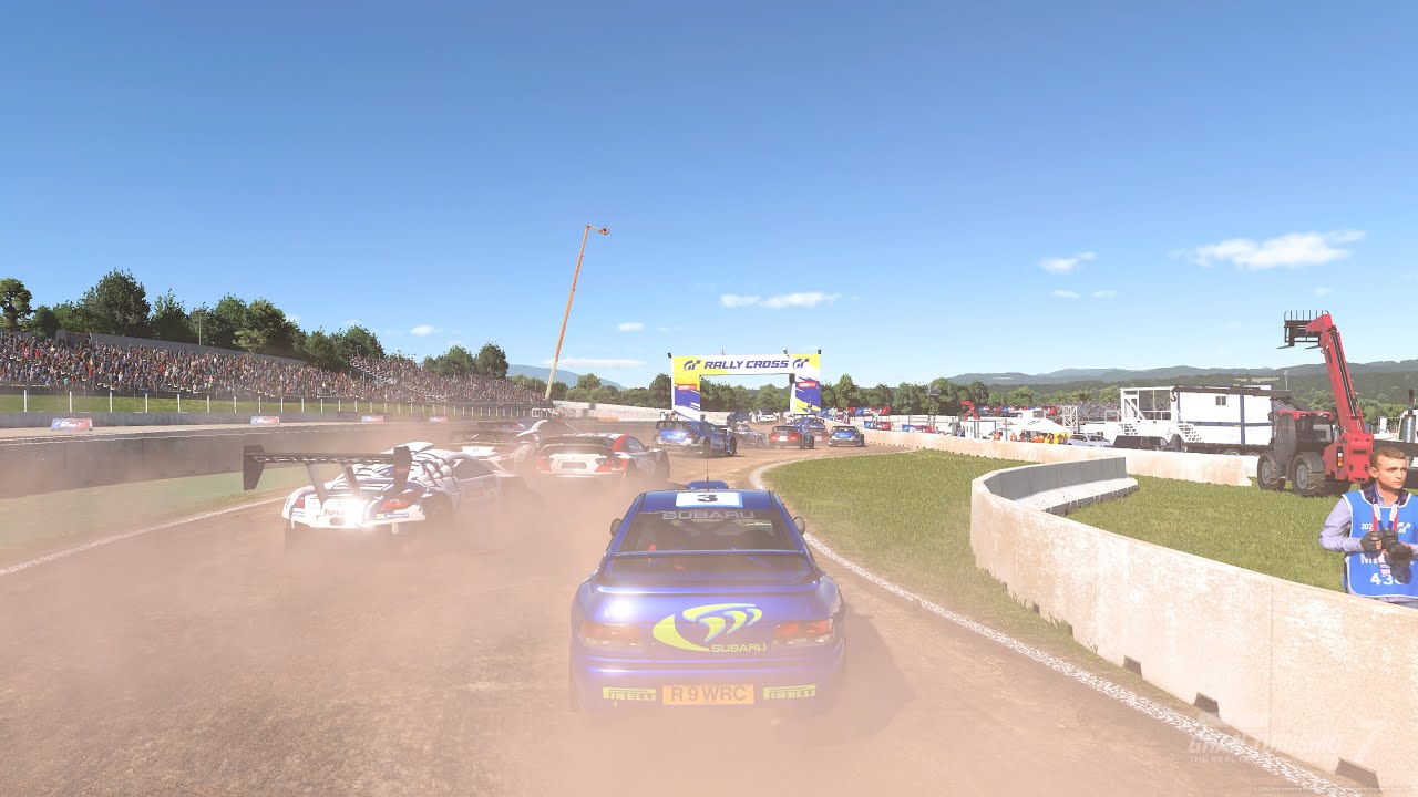 GT7 | Circuit de Barcelona-Catalunya Rallycross Layout | Subaru Impreza ...