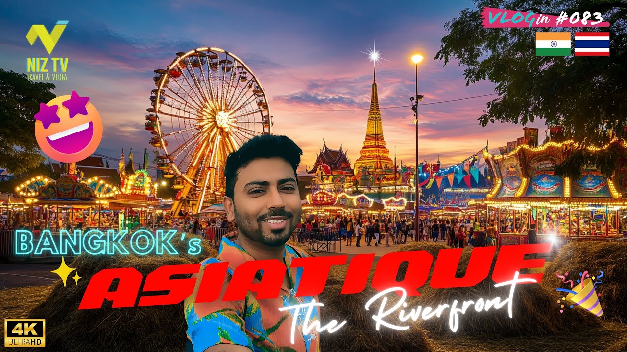 Bangkok's RIVERFRONT REVOLUTION Starts at Asiatique! 🌊 🚆 | Vlog 083 📸 ...