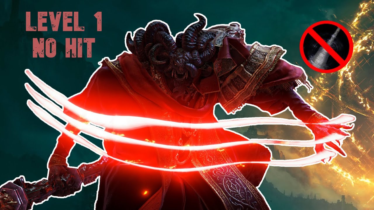 Elden Ring RL1: Mohg, Lord of Blood NO HIT (ONLY NIHIL) - YouTube