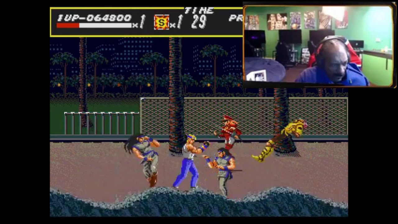 Snoop Dogg plays Streets of Rage | Snoop Dogg Rage Quit - YouTube