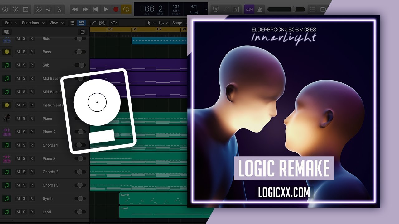 Elderbrook & Bob Moses - Inner Light (Logic Pro Template) - YouTube
