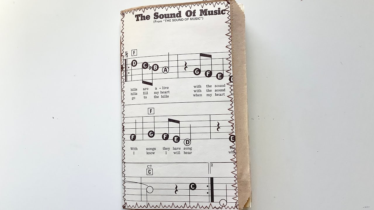 The Sound of Music journal - YouTube