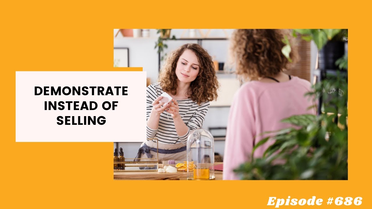 Episode686 How to share your product if you’re scared to sell? 😭 - YouTube