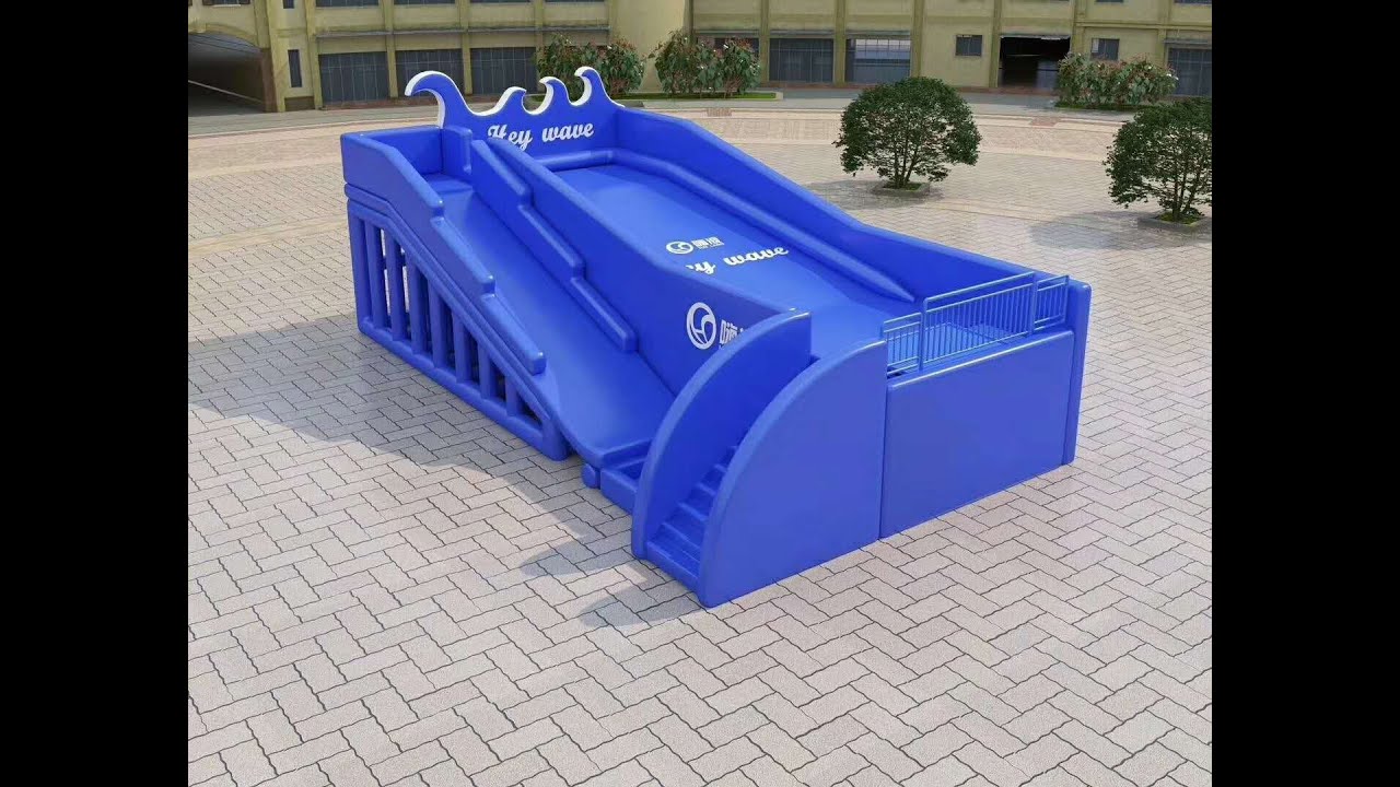 buy cheap inflatable mobile flowrider lowest price best quality surf ...