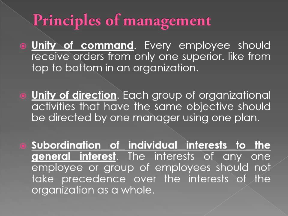 HENRI FAYOL principles of MANAGEMENT - YouTube