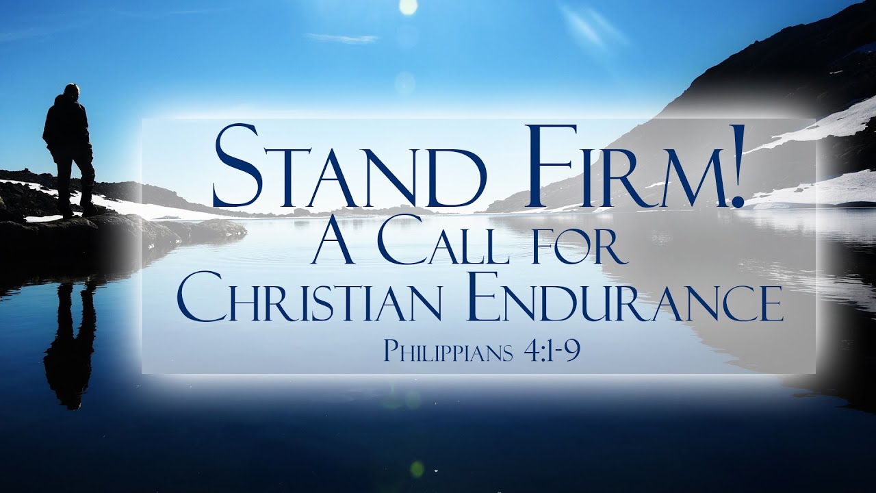Stand Firm! (sermon by Daniel Tkachev) - YouTube