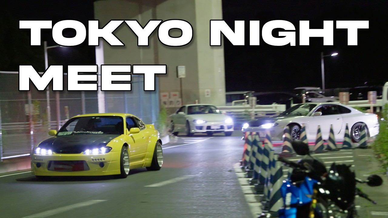 I Hosted My First Secret Night Car Meet in Tokyo, Japan! | JDM 👍 - YouTube