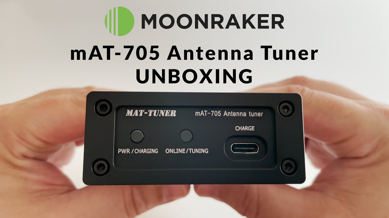 mAT-705 Plus - Automatic Antenna Tuner - Unboxing - YouTube