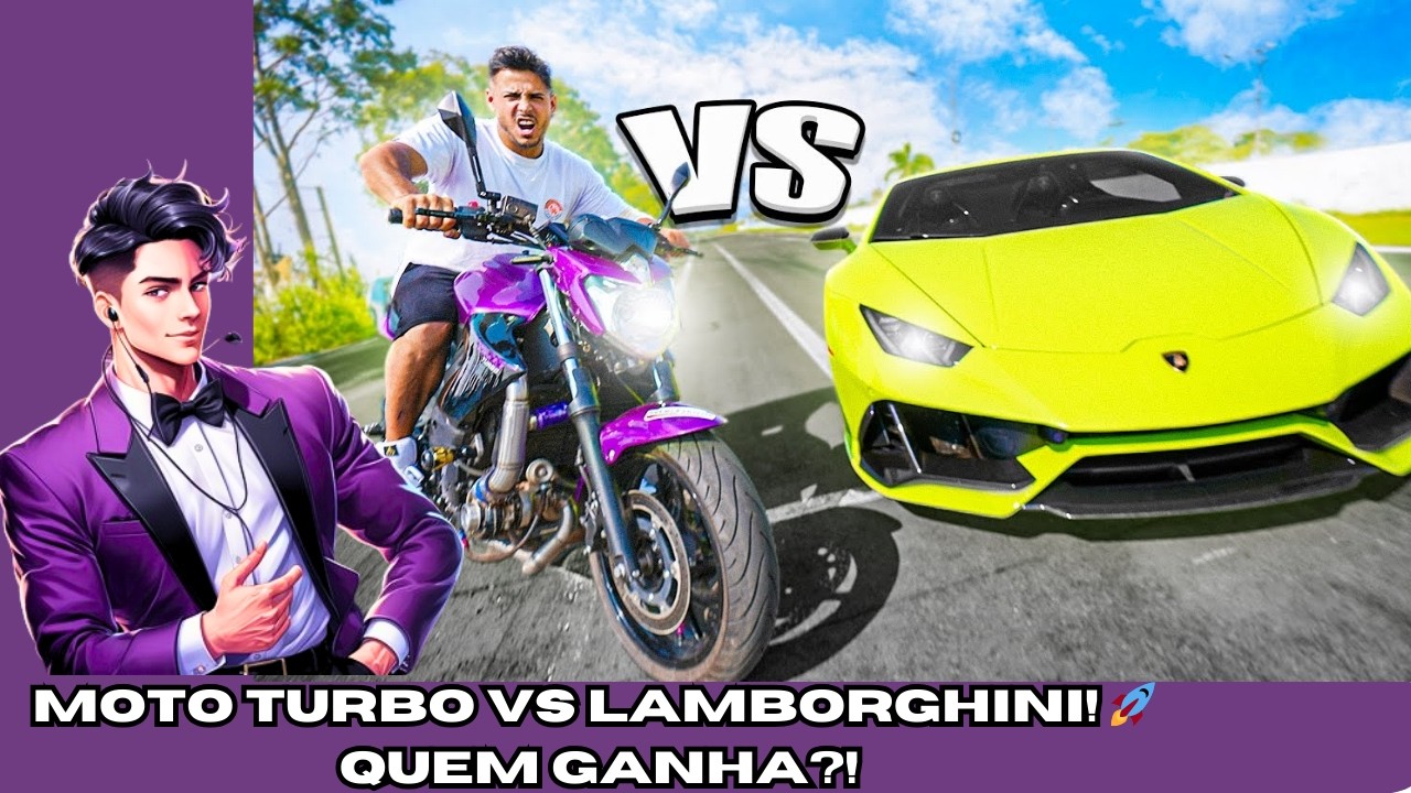 🔥 Racha INACREDITÁVEL: XJ6 Turbo vs Lamborghini EVO de 700CV! Quem Leva ...