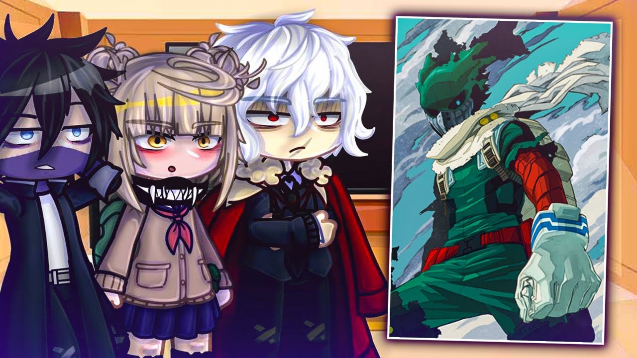 League of Villains React to Dark Deku // Izuku Midoriya // MHA - YouTube