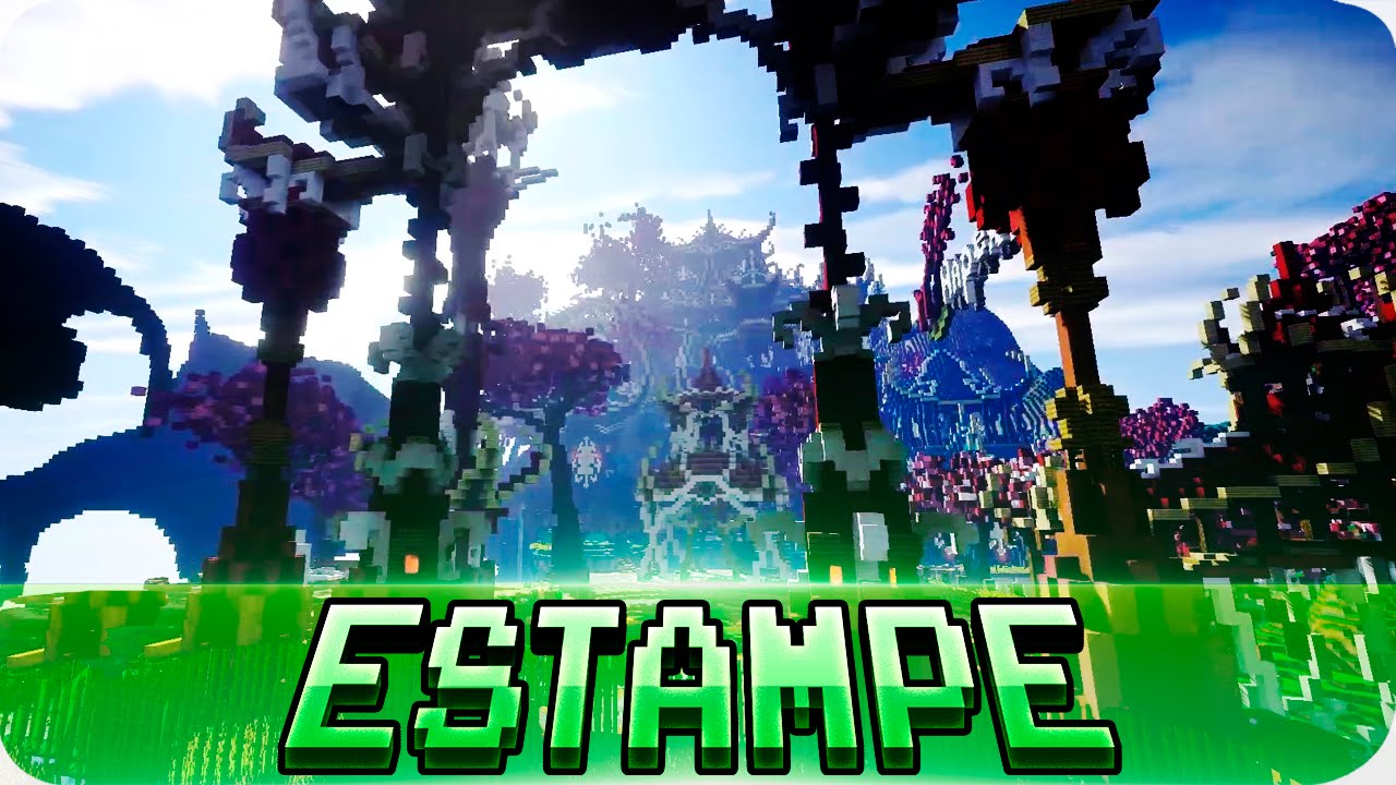 Minecraft - Eternity Build "Estampe" - Cinematic Creation - YouTube