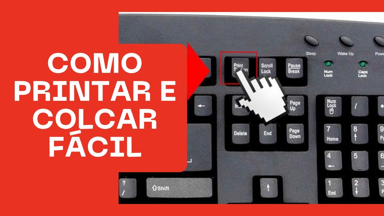 "PrtSc" - Print Screen: Aprenda como printar a tela e salvar como ...