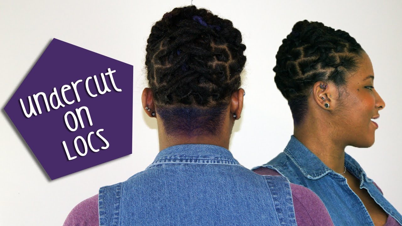 Undercut on My Locs! - YouTube