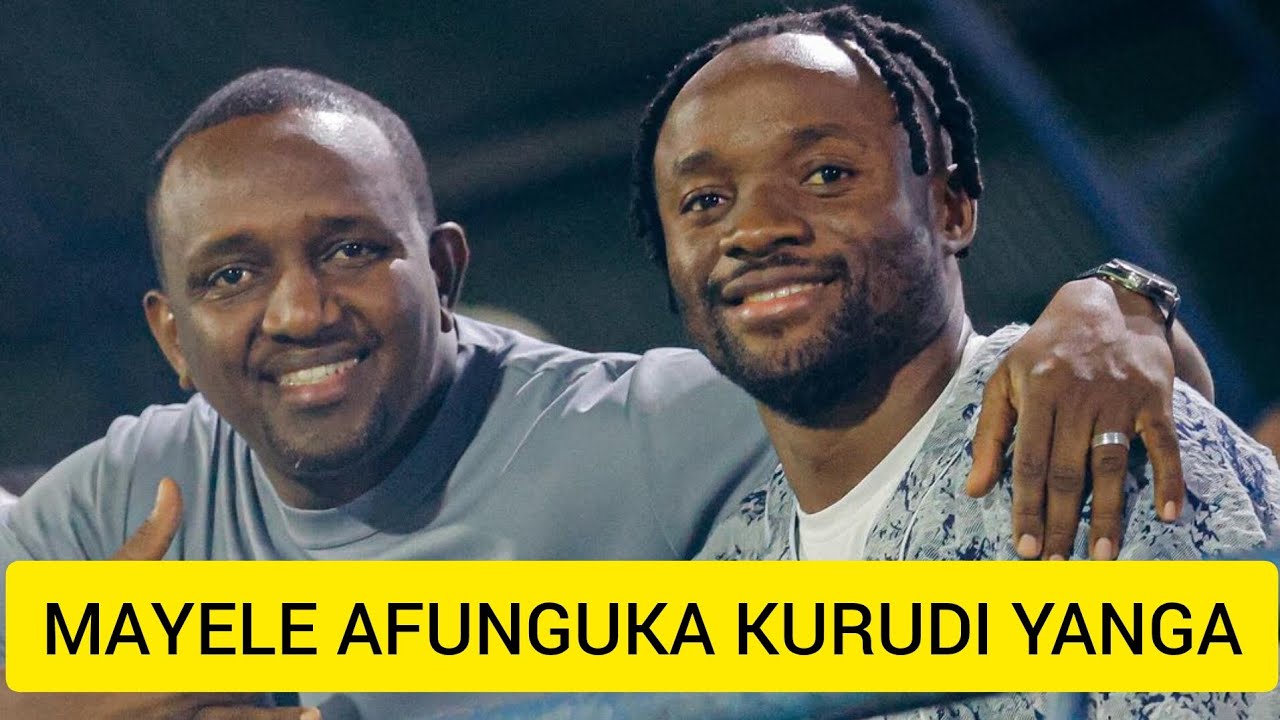 MAYELE AFUNGUKA KURUDI YANGA | AMPIGIA SALUTE MAX NZENGELI - YouTube