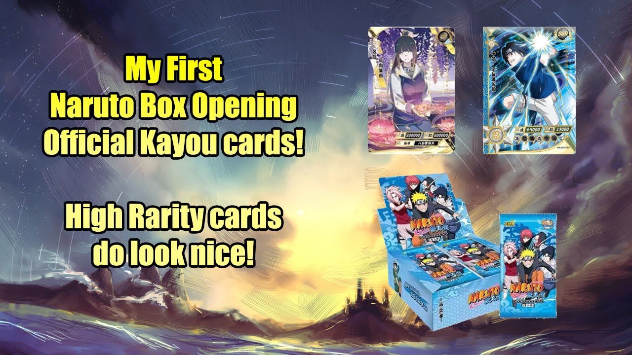 I opened my first Naruto Kayou box! Official Legit Naruto boxes from ...