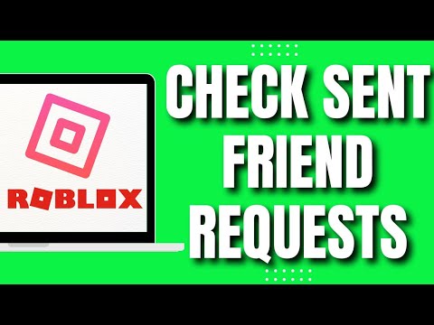 How To Check Sent Friend Requests On Roblox (Easy Tutorial) - YouTube
