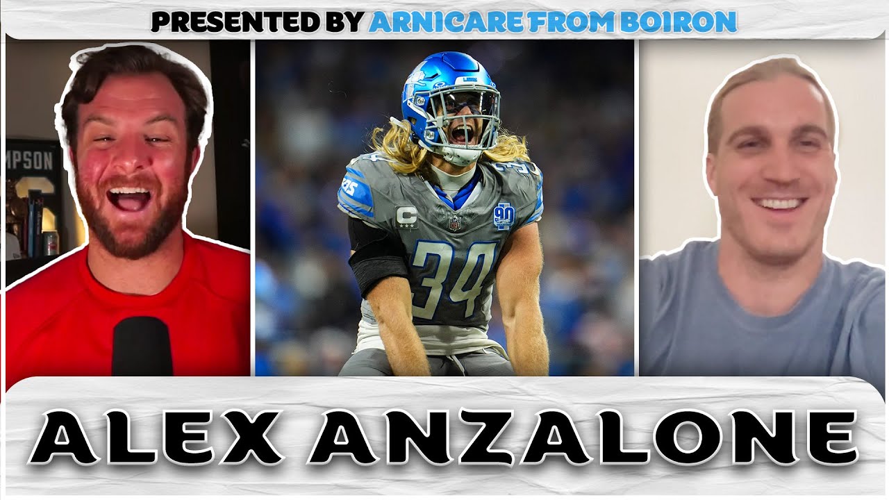 Alex Anzalone Interivew - Detroit Lions Linebacker - YouTube