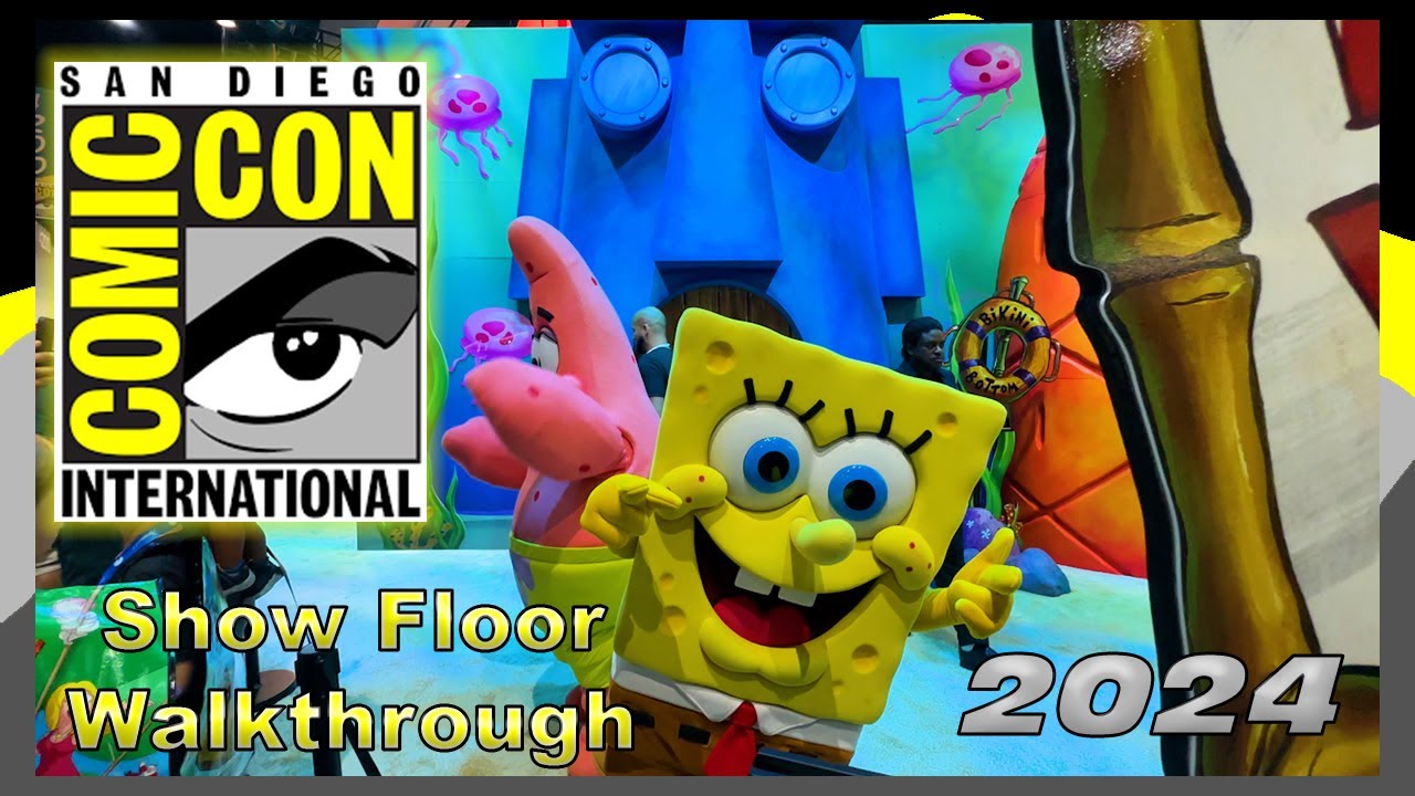 San Diego Comic Con Showfloor Walk Through | San Diego Comic Con 2024 ...