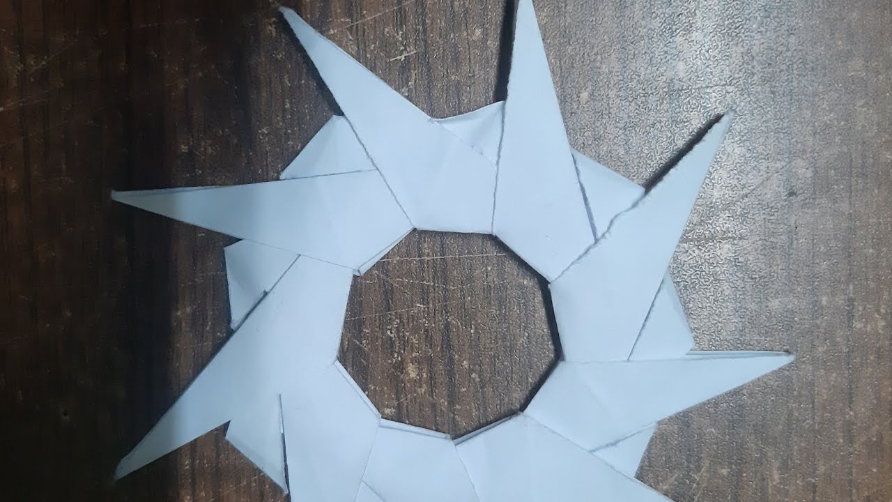 How to make paper ninja blade || Easy Ninja Blade || Easy Paper Origami ...
