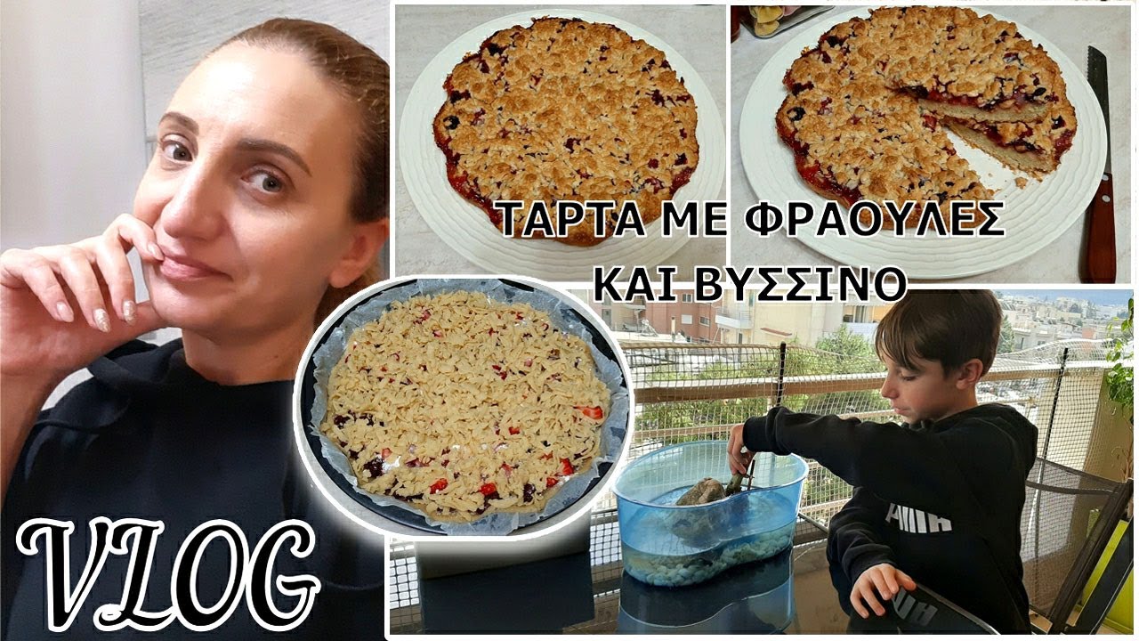VLOG:Ατελείωτες δουλειές στο σπίτι,Καθημερινότητα,Τάρτα με βύσσινο | MC ...