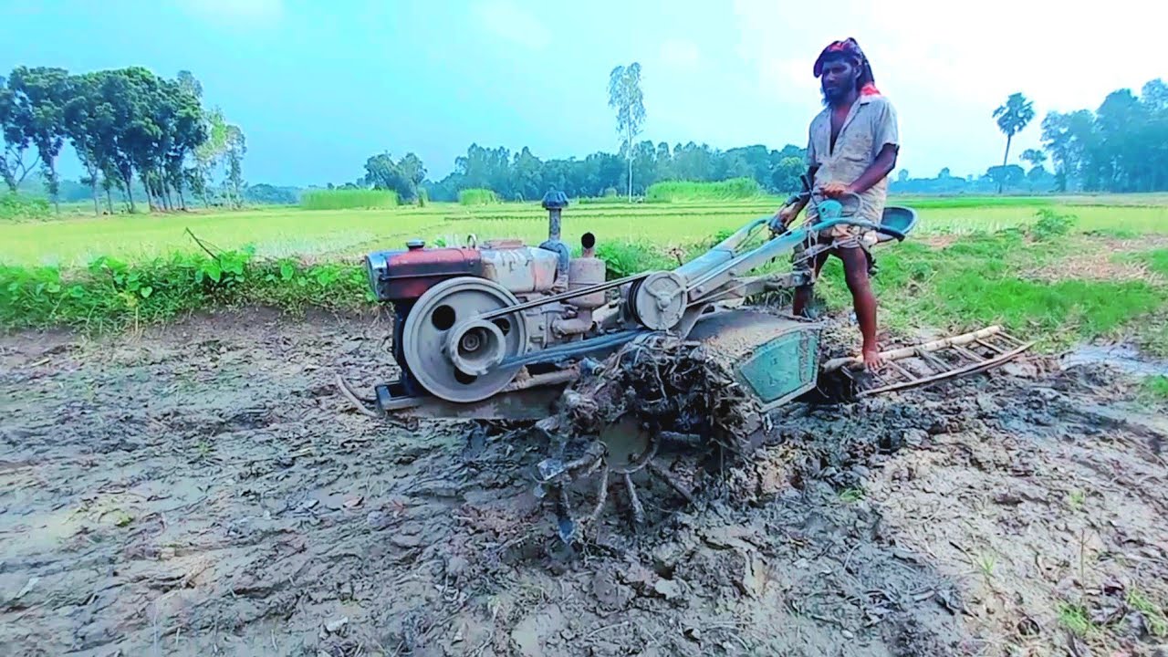 Sifang 16 HP power tiller driving - Mini tractor - Amazing machine ...