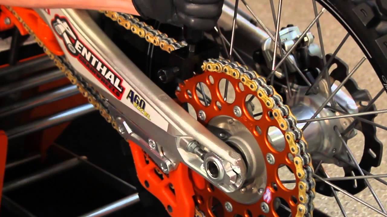 rk excel university how to change your chain with team ktm off road ...