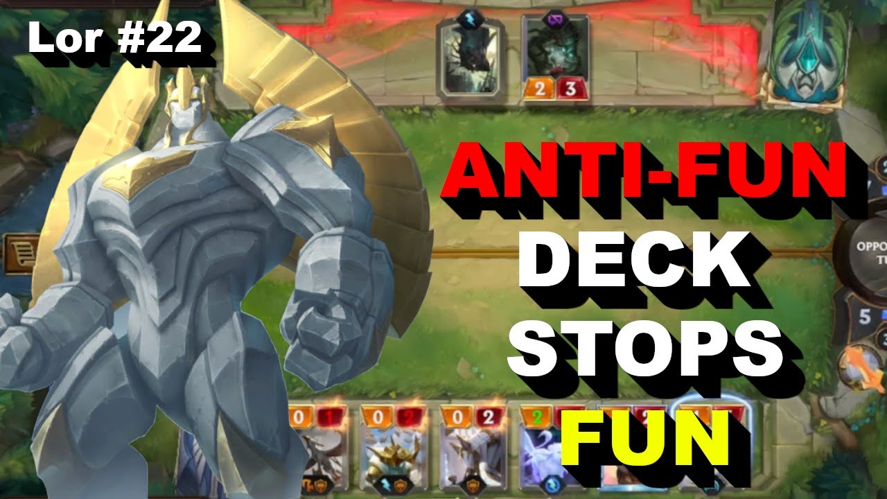 Anti-fun deck stops their fun! - YouTube