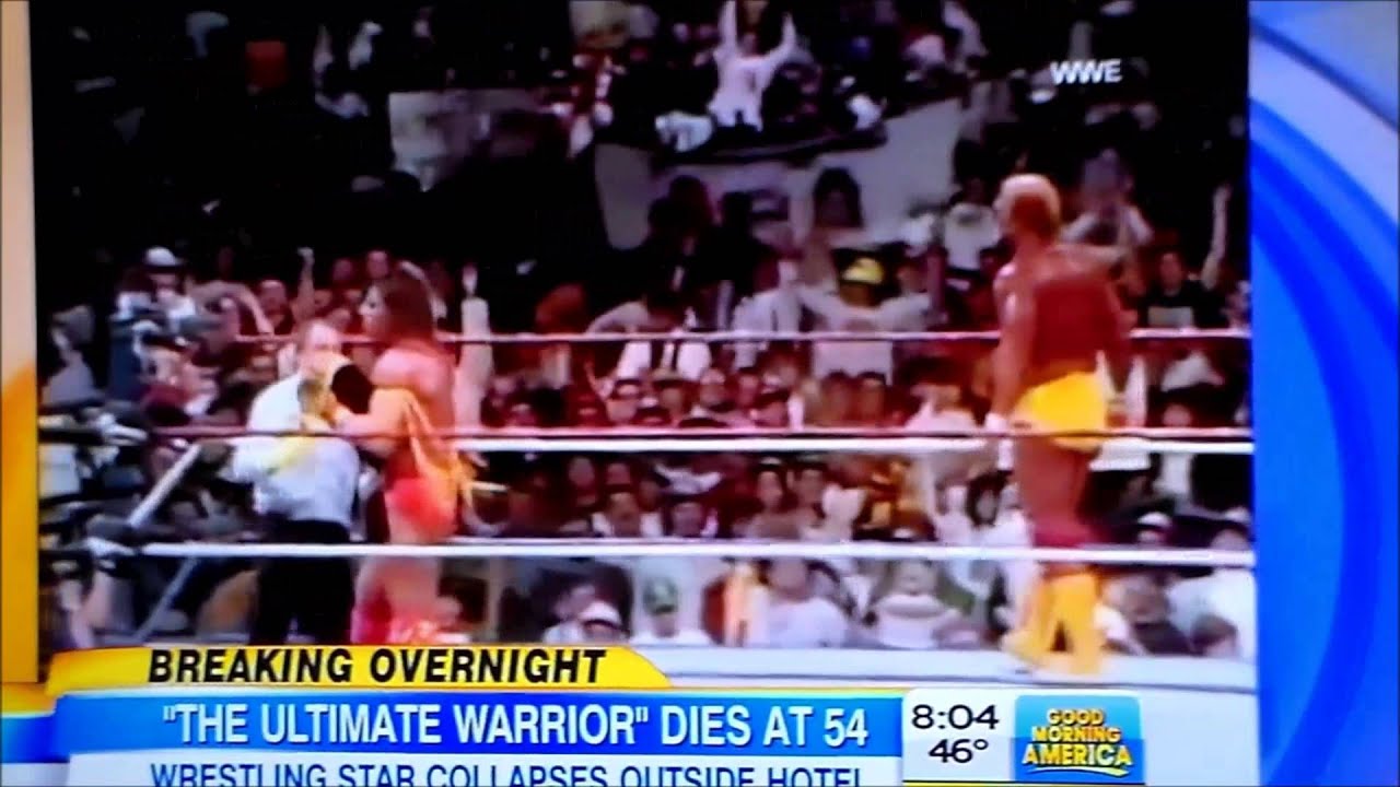 James Brian Hellwig aka The Ultimate Warrior,Dead at the Age of 54 ...
