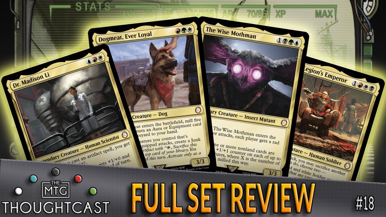 Universes Beyond Fallout Commander Set Review Supercut | The MTG ...