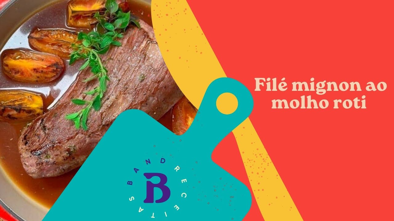 Filé mignon ao molho roti e tomate-cereja grelhado | Chef Bianca Folla ...