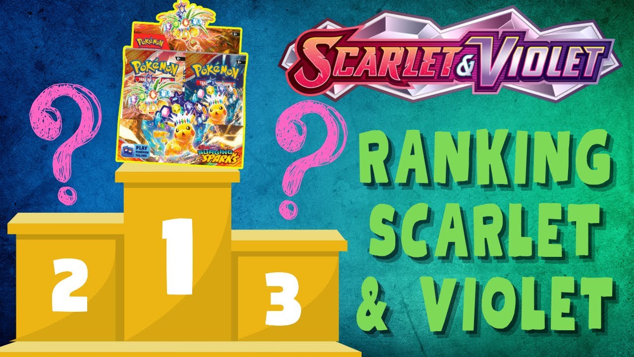 Scarlet & Violet Set Rankings! - Pokemon TCG - YouTube